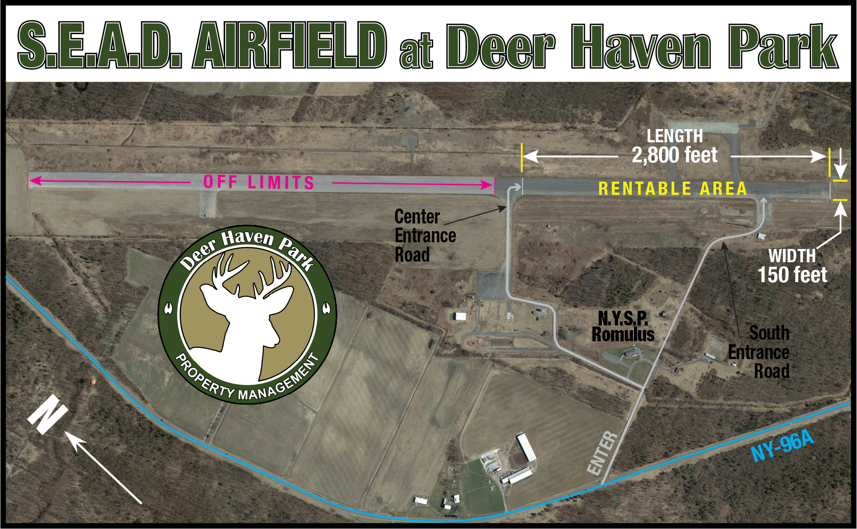 The Seneca Army Depot Airfield ⋆ Deer Haven Park